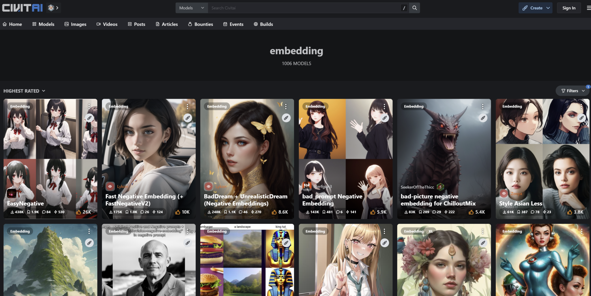 【Stable Diffusion】Embeddingとは何か？意味やオススメのエンベディングEasyNegativeやFlower Style TIの使い方を実例で解説。注意点と相性 ...