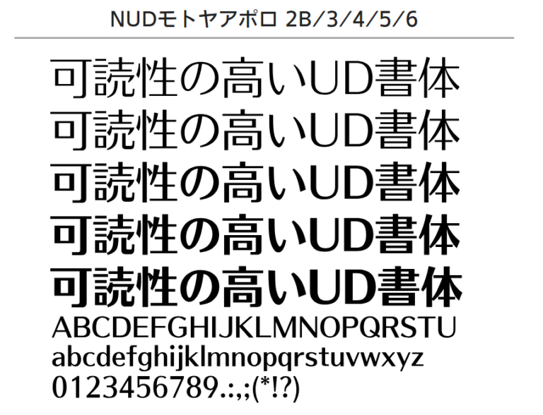 【フォント】UDフォントとは何か？UD新ゴ、UD丸ゴシック、UDデジタル教科書体、NUDモトヤアポロの違いや与える印象まとめ - フォトーン ...